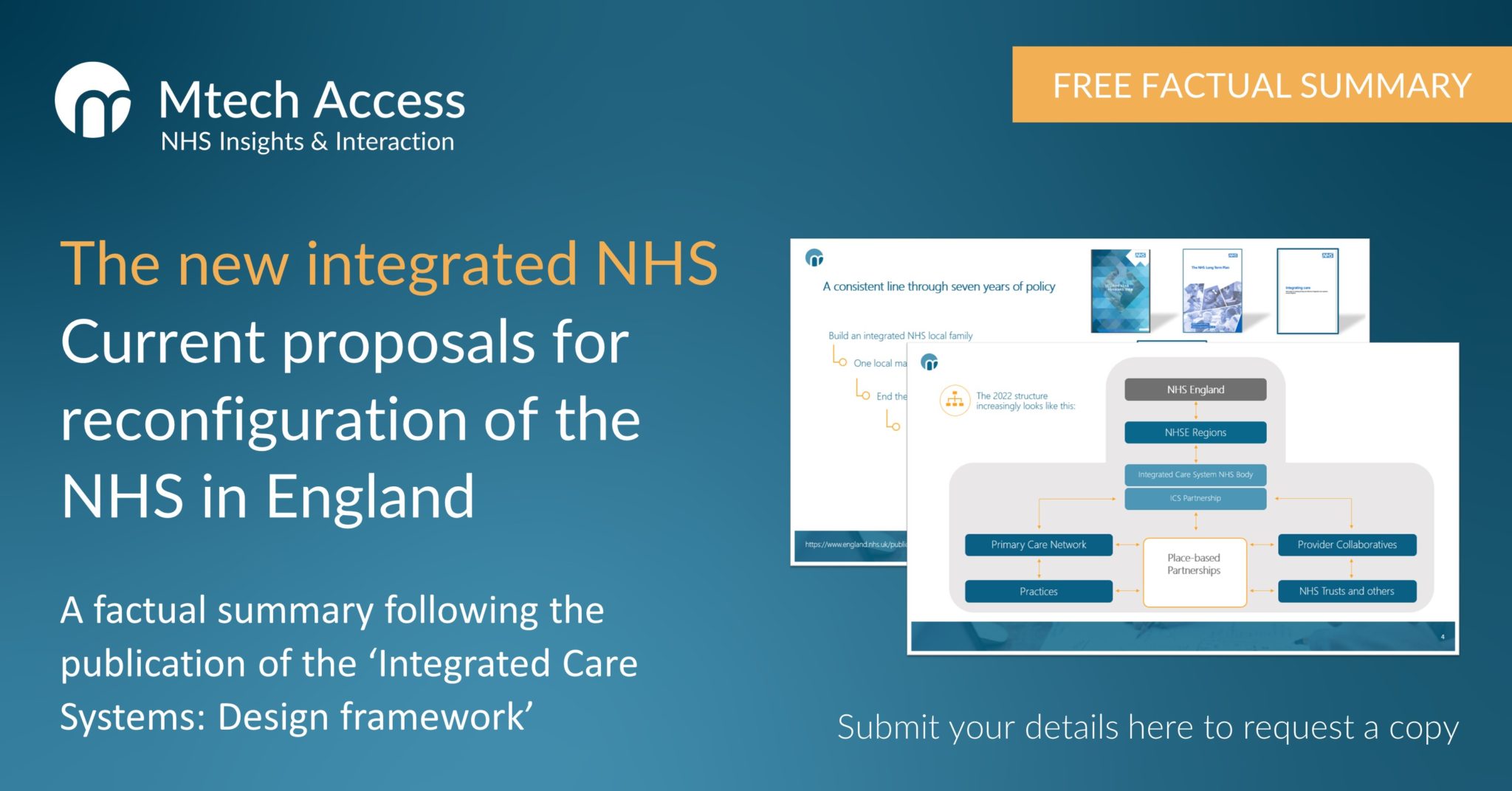 Free Factual Summary: 'Integrated Care Systems: Design framework'