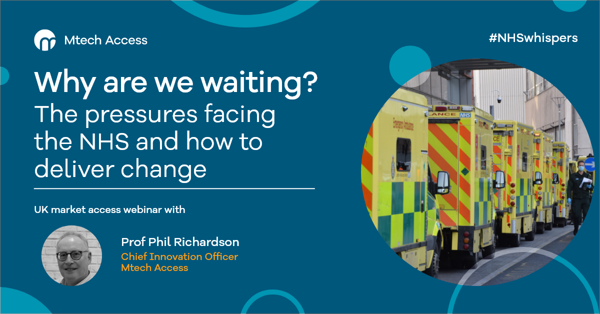 Why are we waiting? – Pressures facing the NHS - Live Webinar