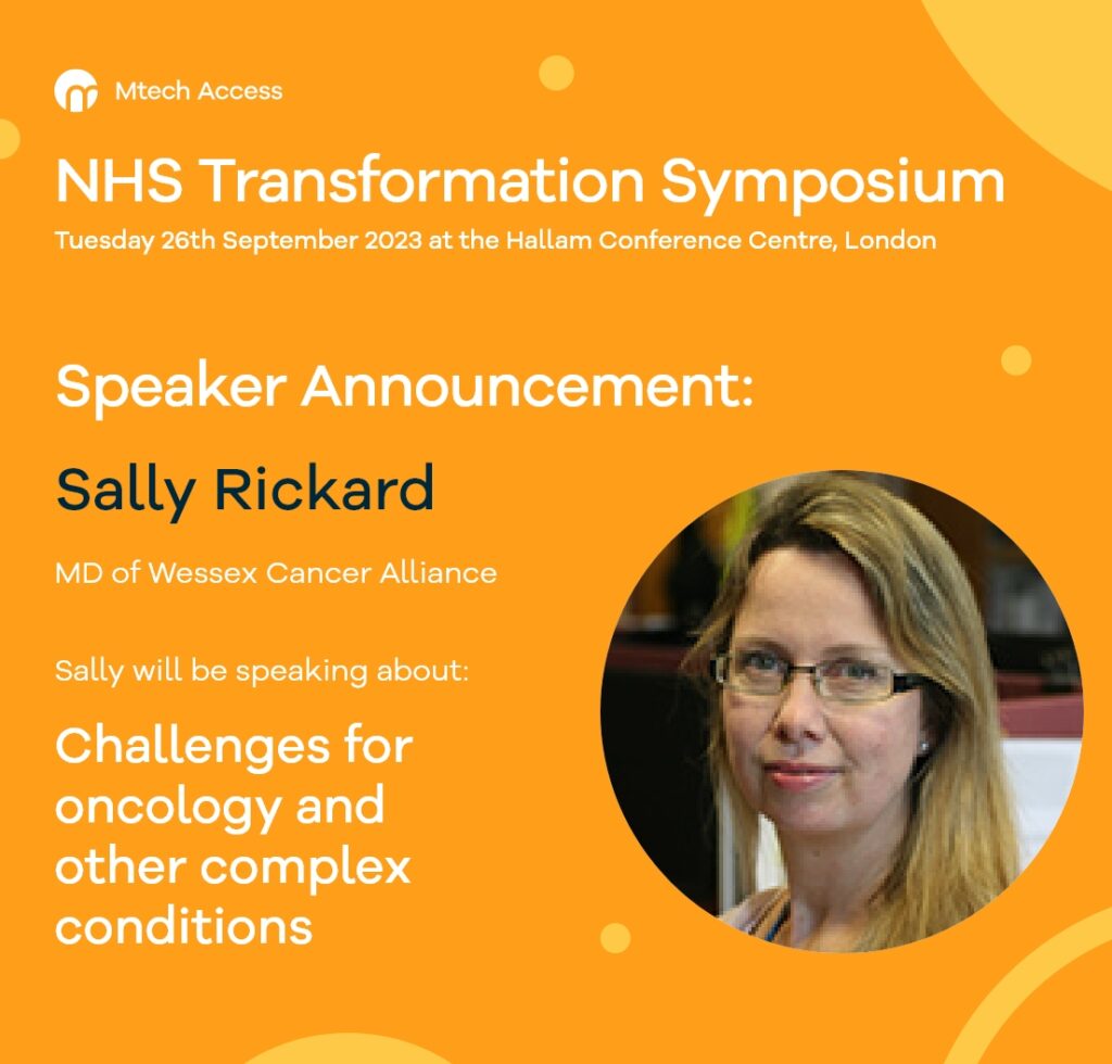 NHS Transformation Symposium for Pharma and Medtech - Mtech Access